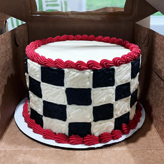 Checkered - custom – MadyCakesBakery