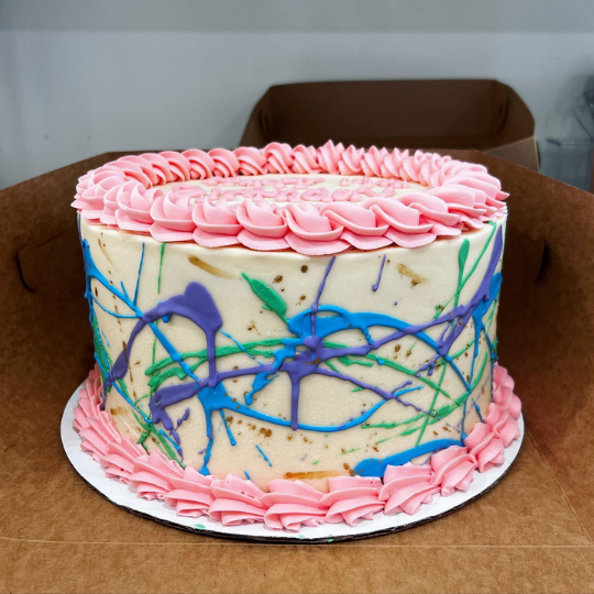 Splatter - custom – MadyCakesBakery